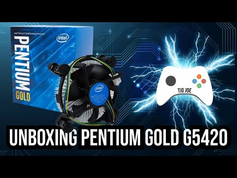 Unboxing Processador Intel Pentium Gold G5420 3.8GHz 4MB, 8ª Geração ...