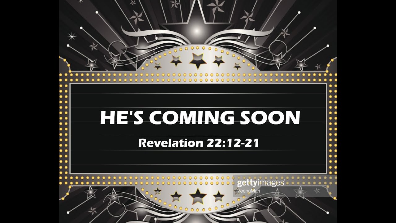 "He Is Coming Soon" - YouTube