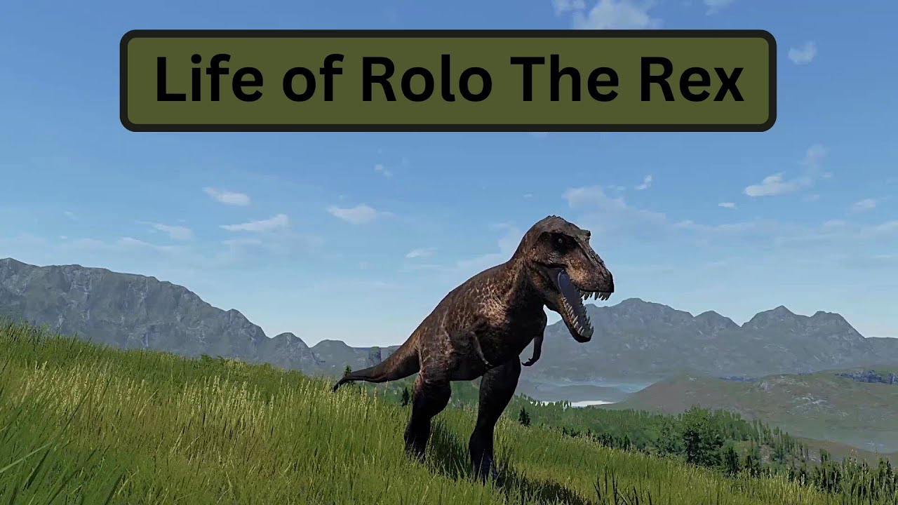 Life of Rolo The Rex l The Isle Game Play (Legacy) - YouTube