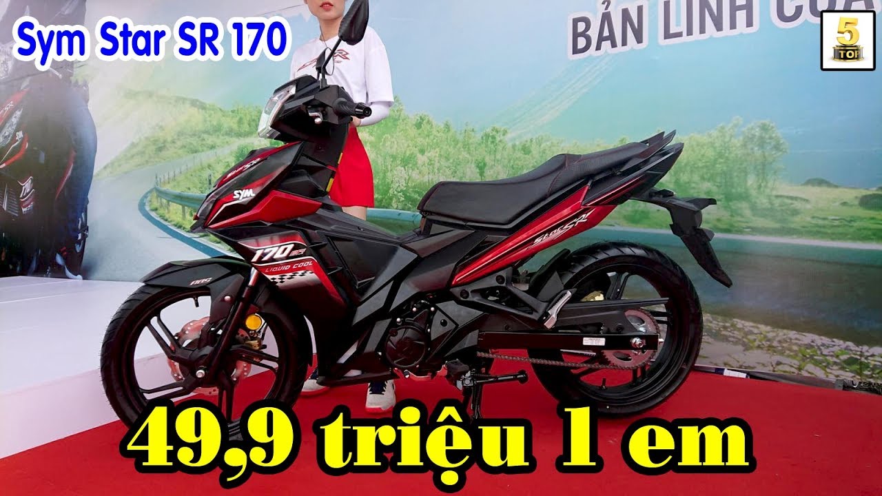 Sym Star Sr 170 ABS Ra Mắt ️ Giá xe Sym Star Sr 170 chỉ 49.9 triệu 🔴 TOP 5 ĐAM MÊ - YouTube