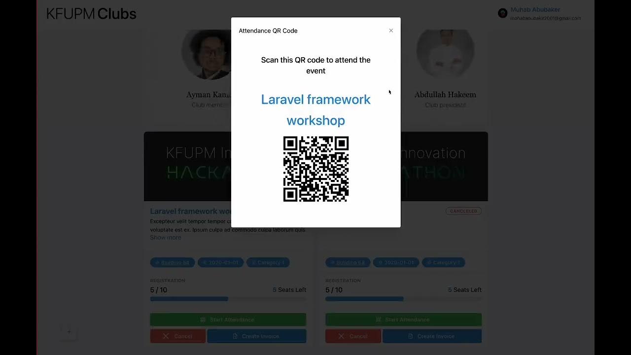 1st Place on KFUPM Computer Club Hackathon - YouTube