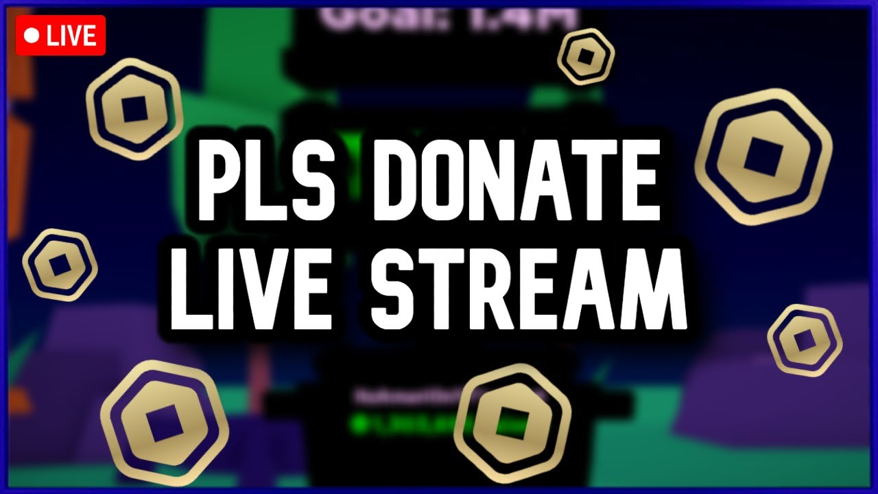 🔴 PLS DONATE LIVE! 💰 DONATING & RAISING STREAM 💰Giveaways in Discord ...