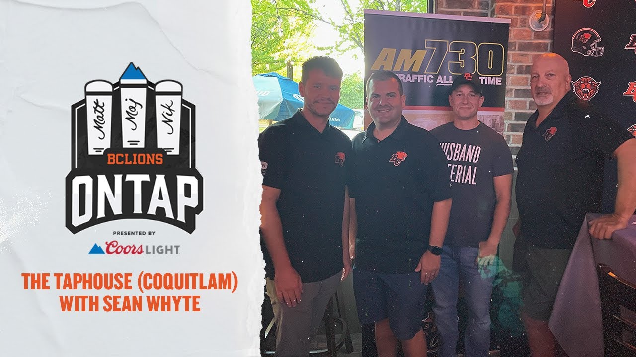 BC Lions On Tap | Sean Whyte - YouTube