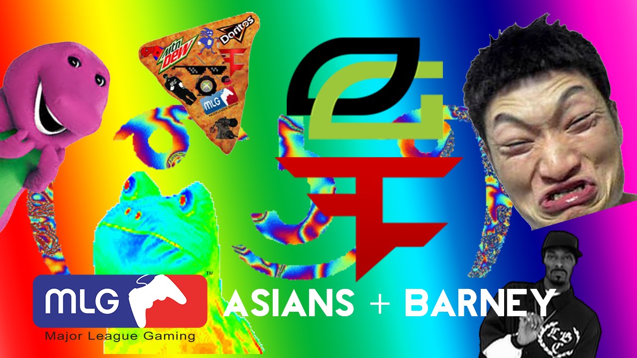 MLG Asian Barney - YouTube