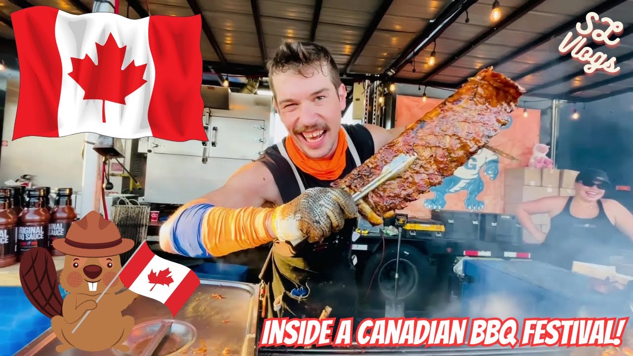 Inside A Canadian BBQ Festival! | Ontario Rib Fest! | SL VLOGS CANADA ...