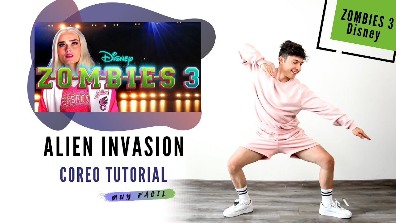 ZOMBIES 3 - Alien Invasion 🧟 Coreografía Tutorial | Paso a Paso - YouTube