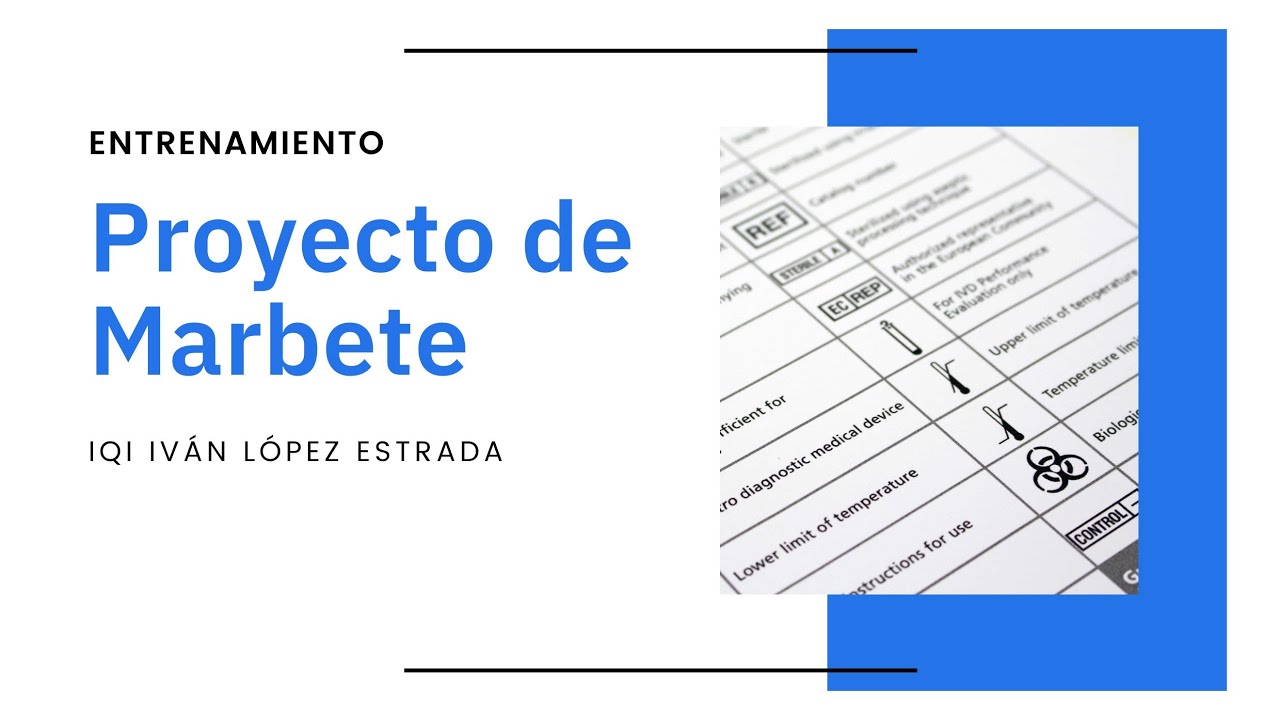 Entrenamiento para Proyecto de Marbete de Dispositivos Médicos - YouTube