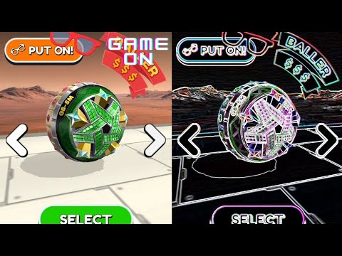 Going Balls Million Dollar Green Star Ball Real World Vs Black And ...