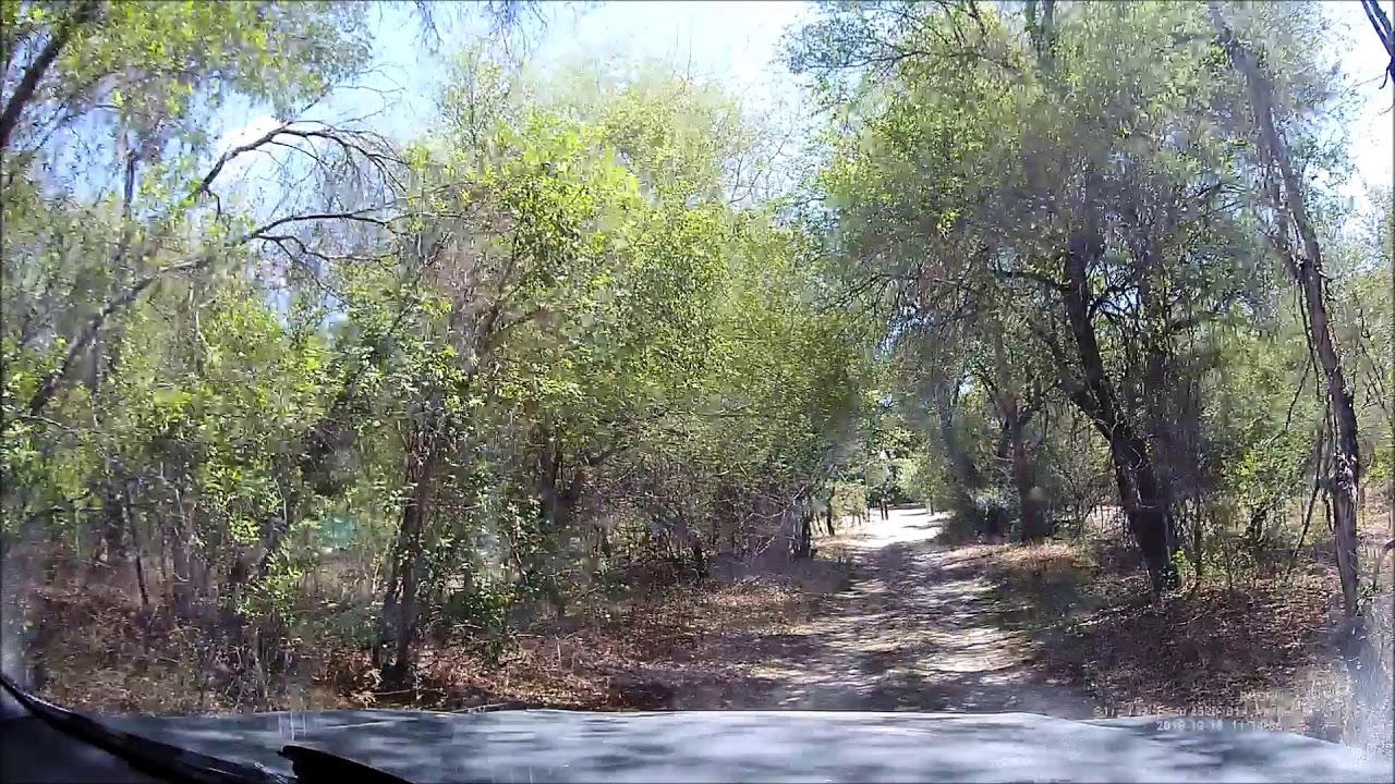 Gravel road vers Mukuku Rest Camp Namibie - YouTube