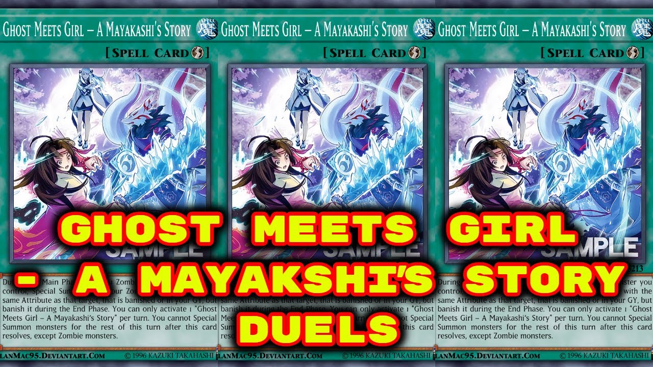 Yugioh - Mayakashi Duels (Ghost Meets Girl - A Mayakashi's Story) - YouTube