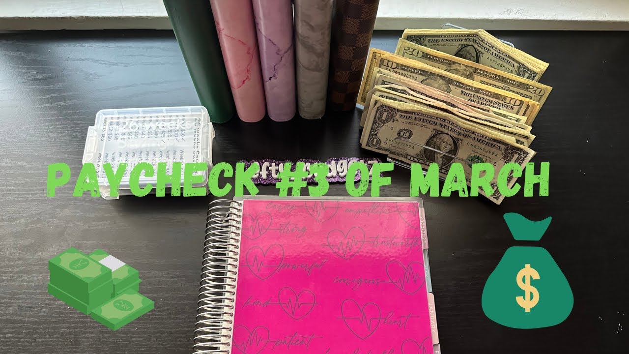 Paycheck #3 of March | Bi weekly pay | low income - YouTube