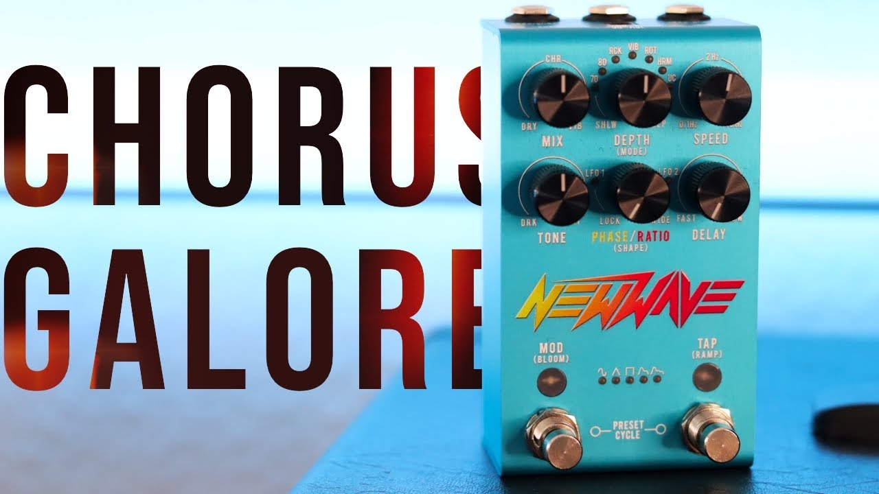 Jackson Audio NEW WAVE Demo // Beautiful Stereo Analog Chorus With ...