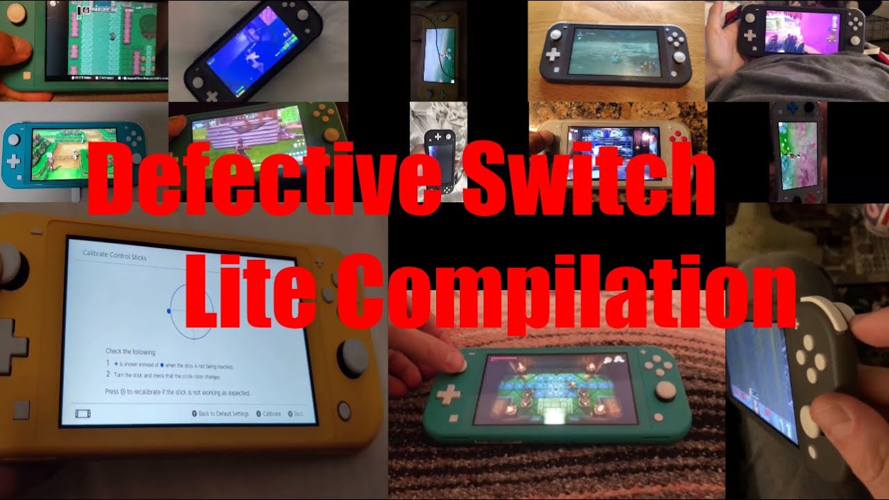 Defective Switch Lite Compilation - YouTube