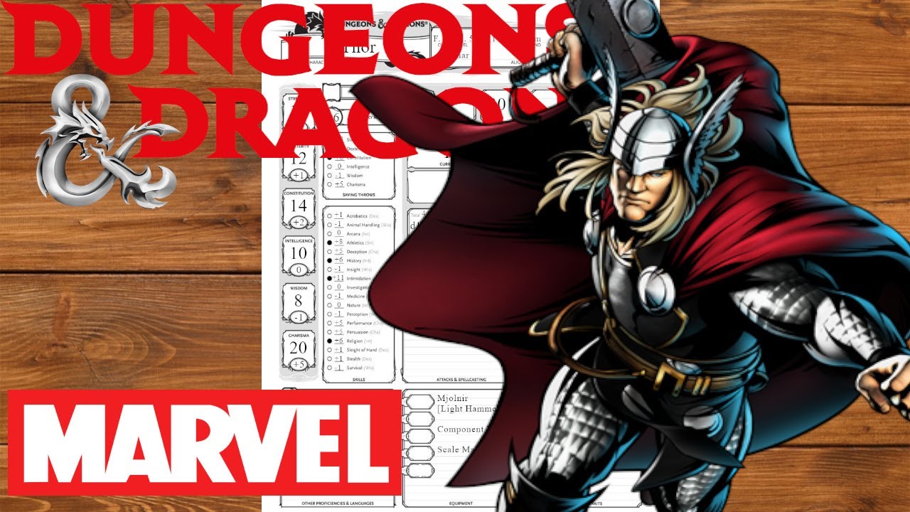 Nephilim Builds | Thor (Marvel Comic) - YouTube