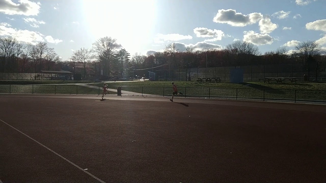 Running 400 yards - YouTube