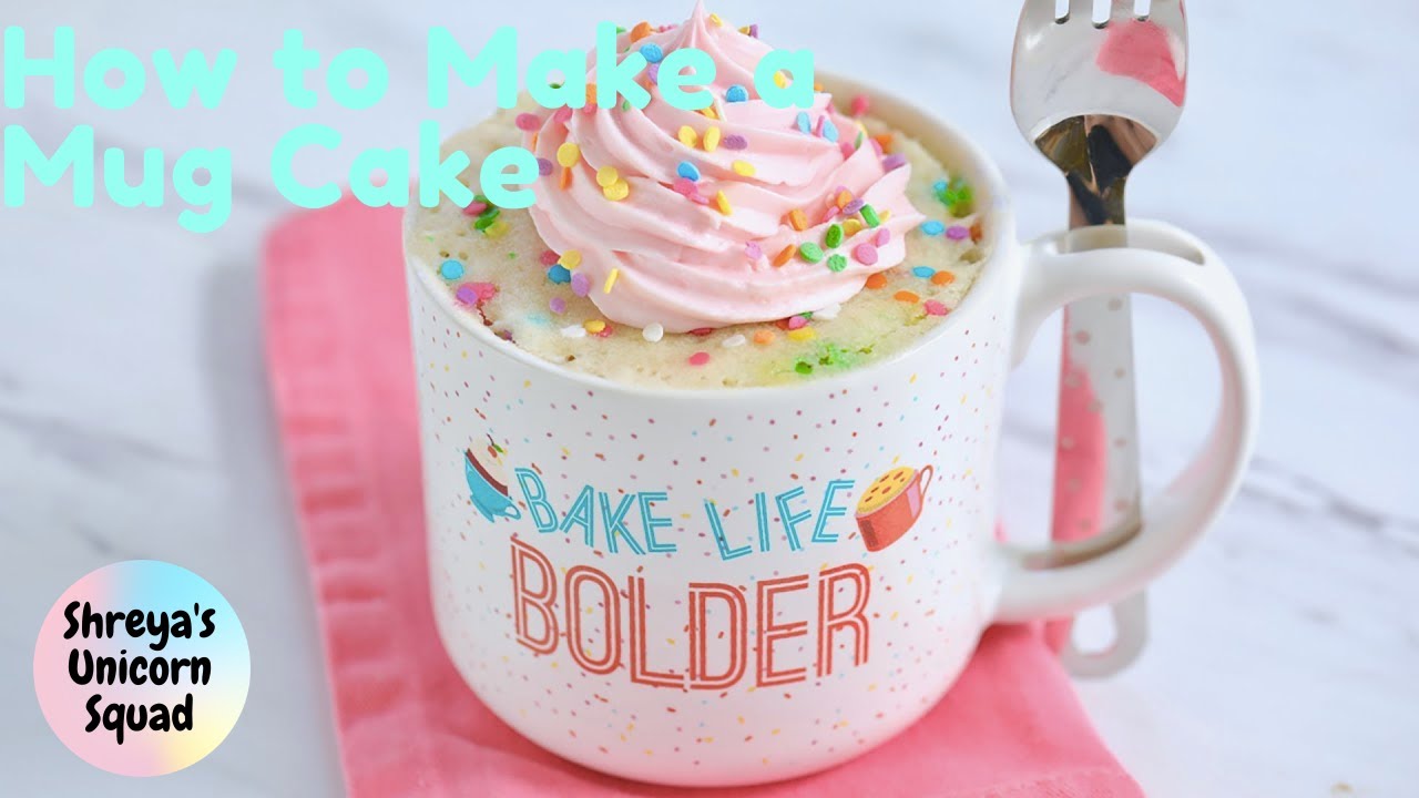 How to make a Fluffy Mug Cake - YouTube