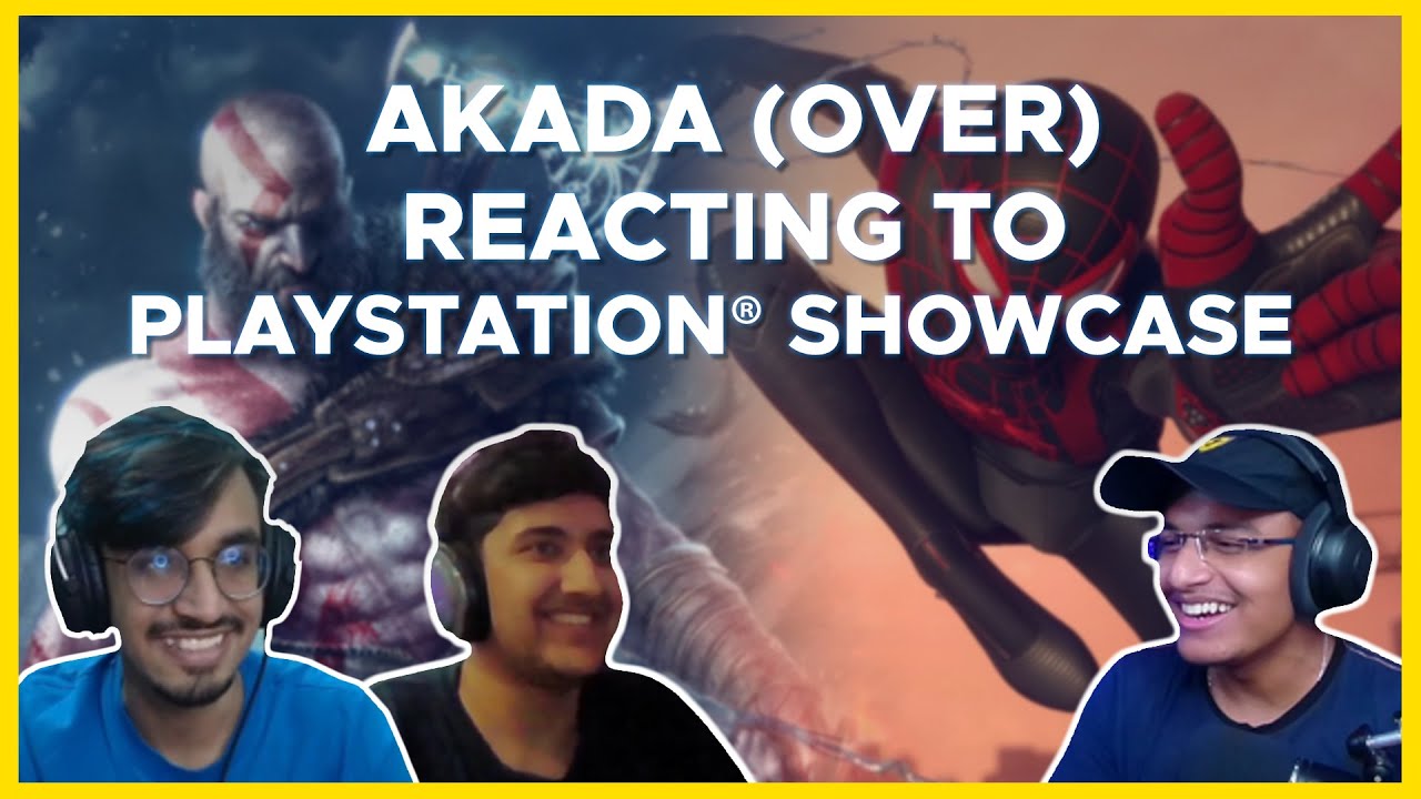 Akada Reacts I PlayStation Showcase 2021 - YouTube