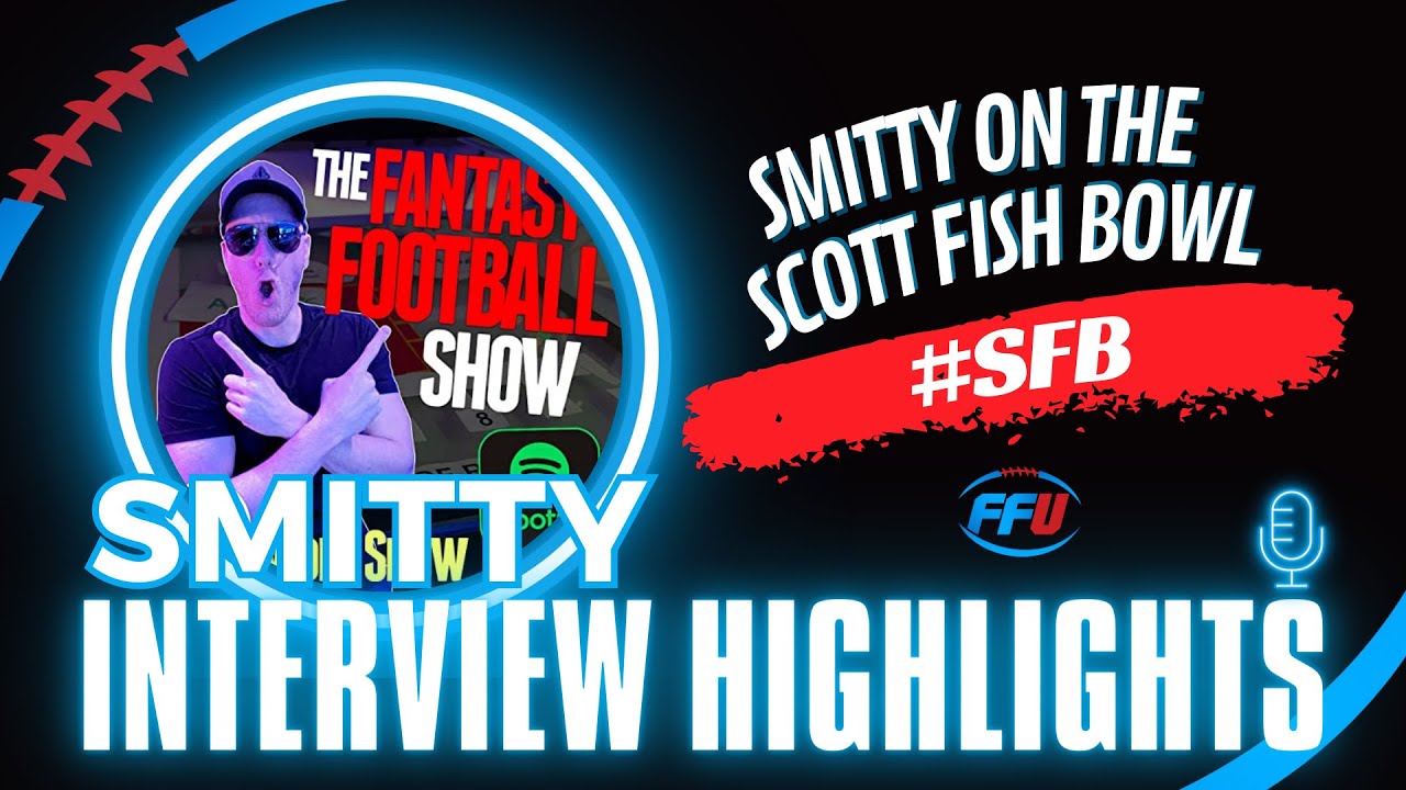Smitty From The Fantasy Football Show on YouTube Discussing The Live ...