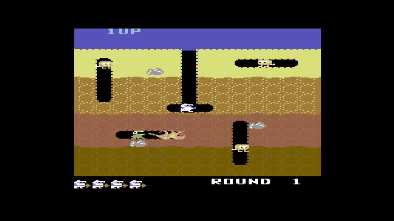 Dig Dug (C64 Longplay) - YouTube