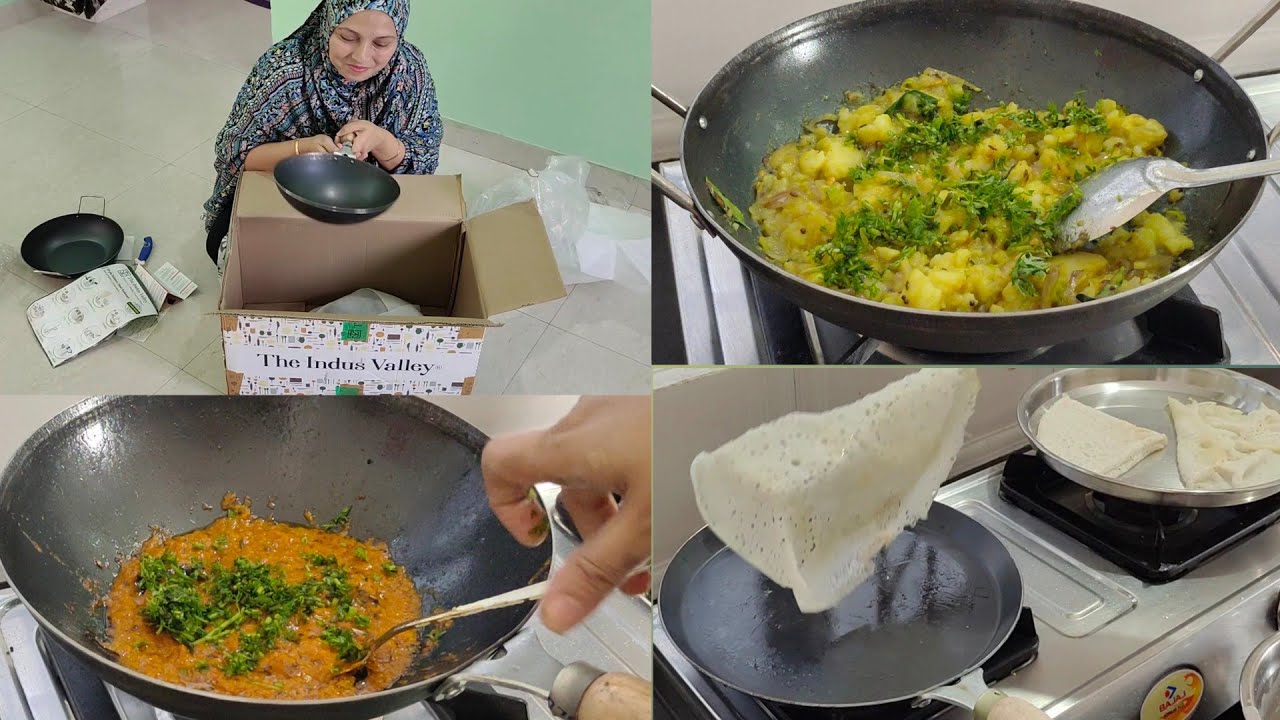 Neer dosa recipe | The Indus valley utensils - YouTube