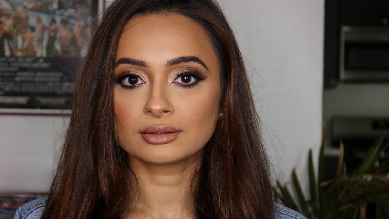 Soft Glam Neutral Bridal Makeup I Cait Burton - YouTube