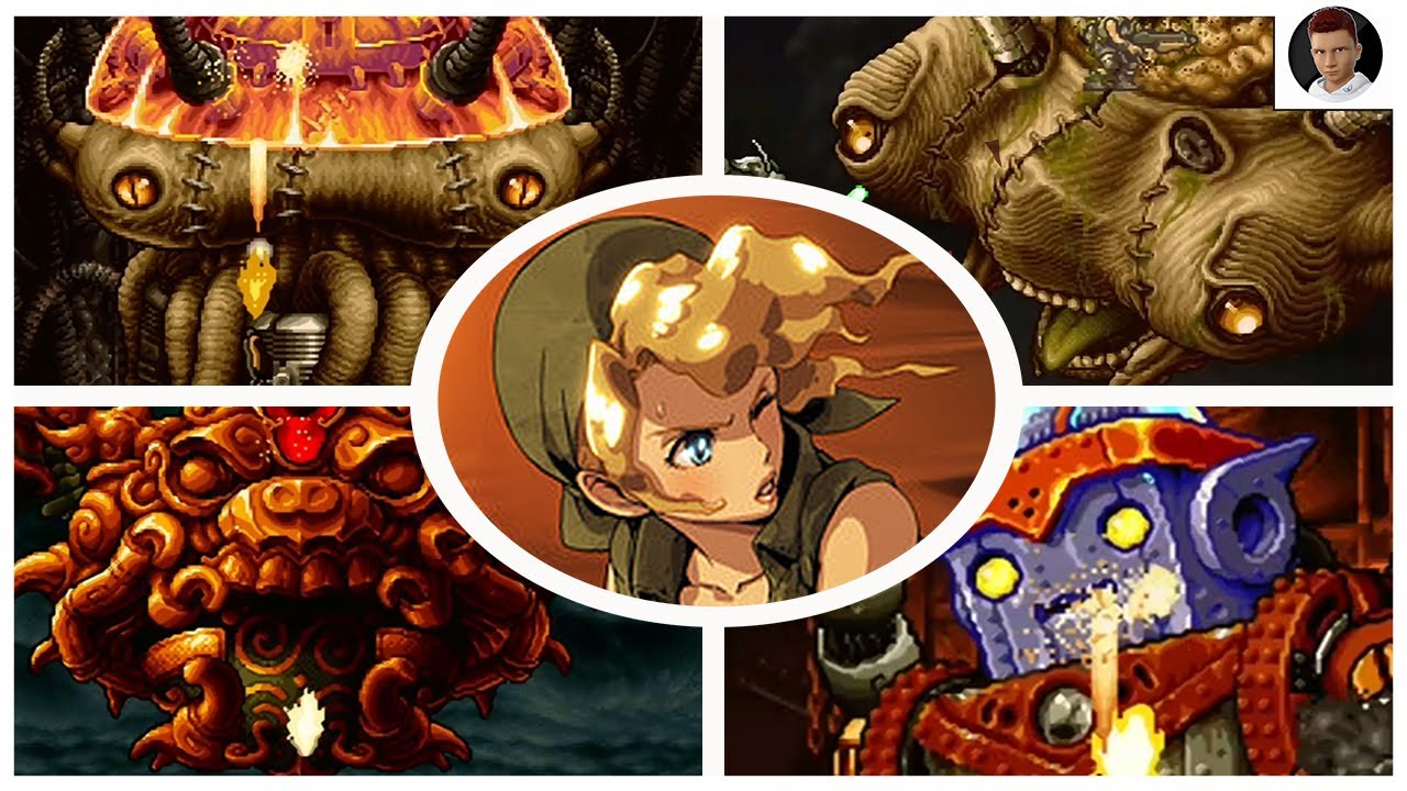 Metal Slug 3 - All Bosses + Ending - YouTube