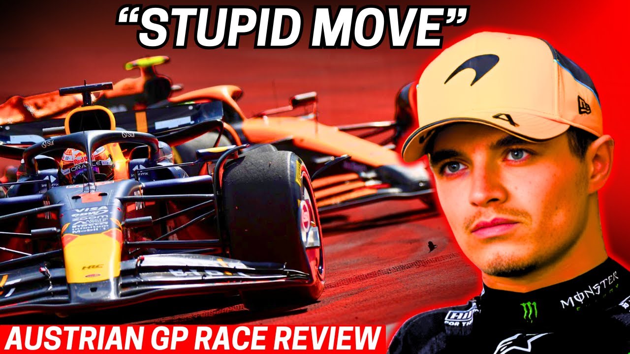 Lando Norris Furious: Verstappen's Aggression Ends Race for Win ...