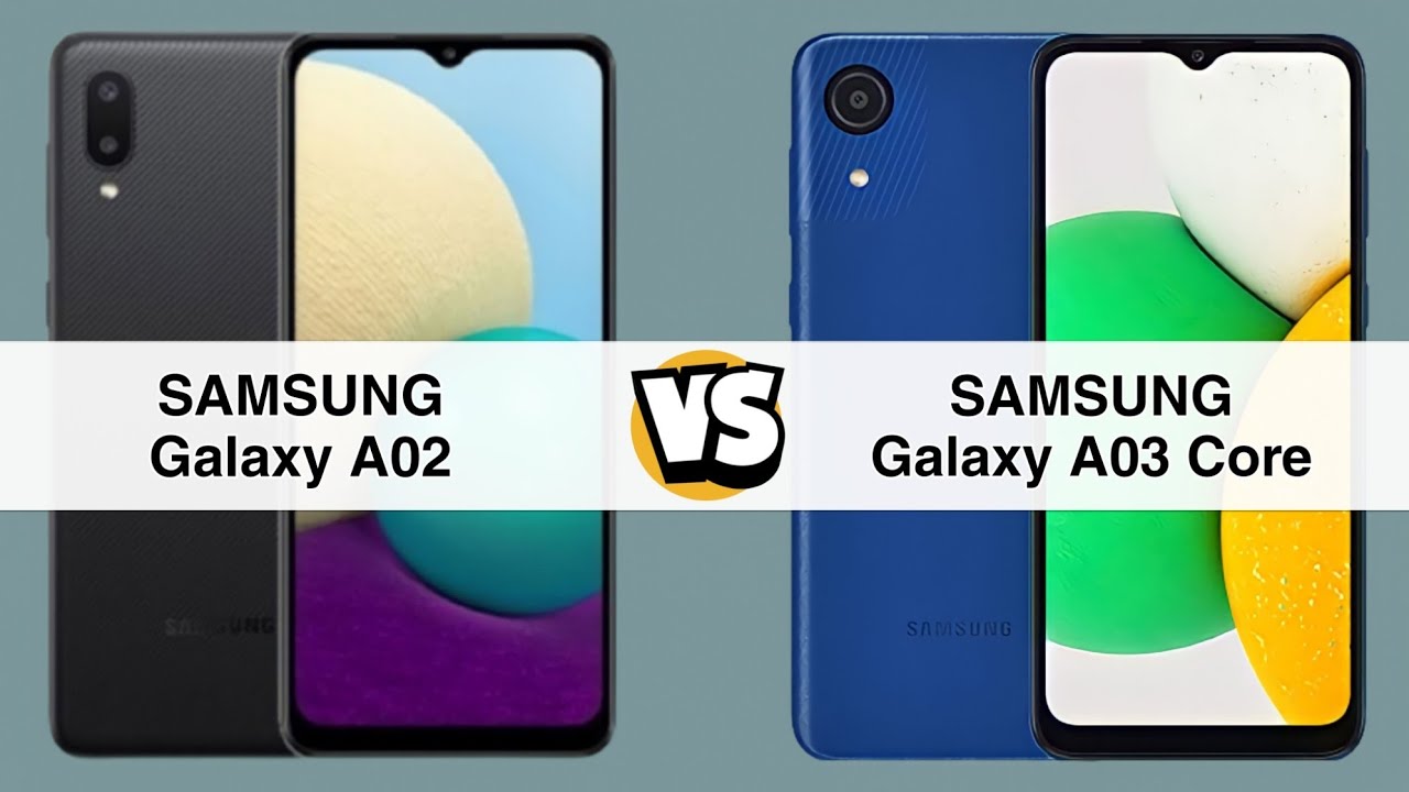 SAMSUNG A02 VS SAMSUNG A03 Core | perbedaan spesifikasi dan harga - YouTube