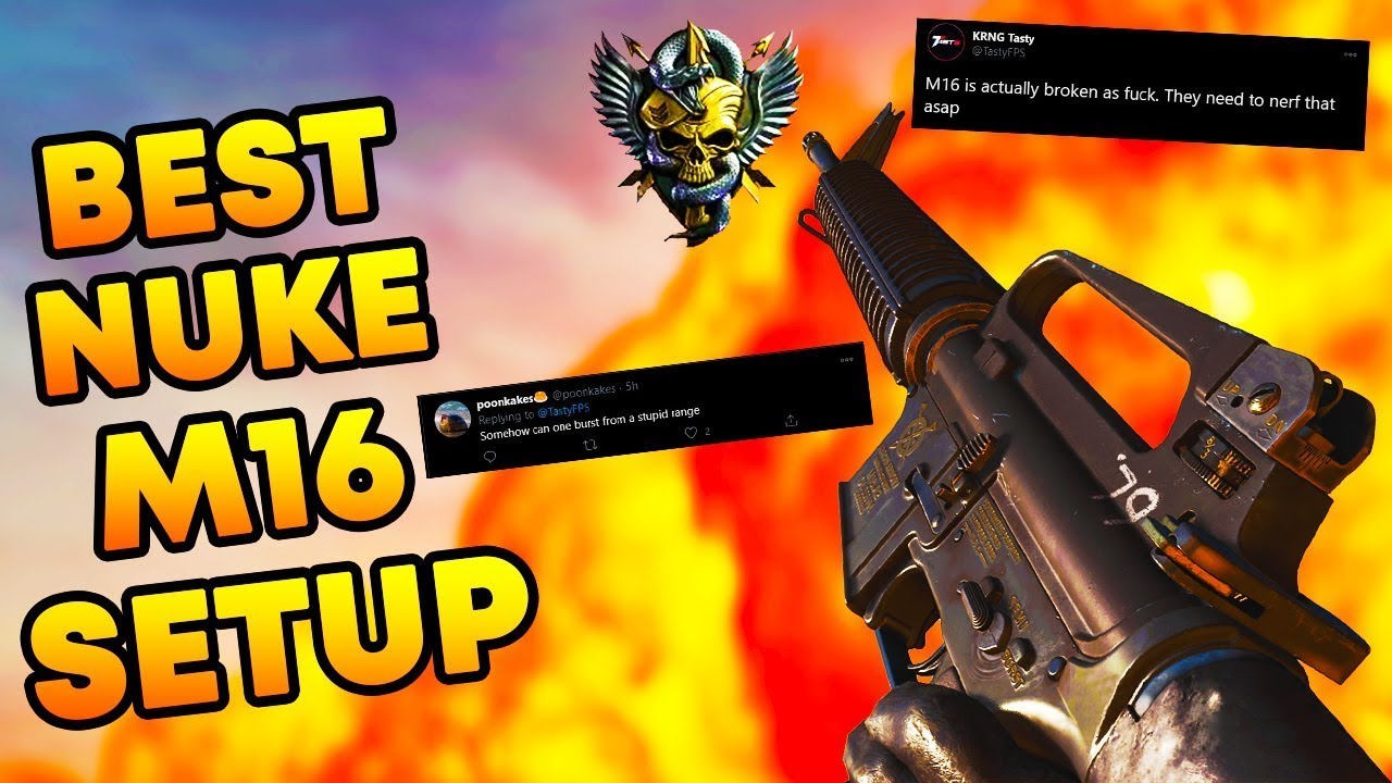 THE BEST M16 NUKE CLASS SETUP IN COLD WAR!!!! - YouTube