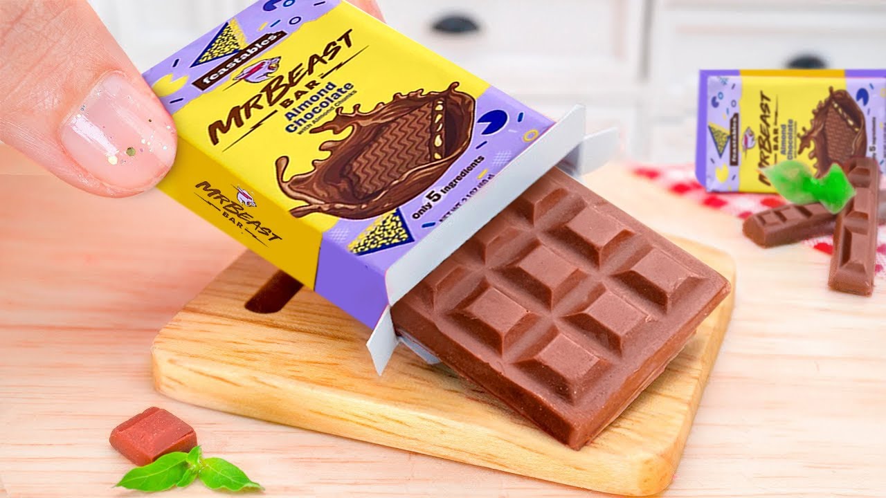 Satisfying Miniature Chocolate Cake Decorating Tutorials with Mr Beast ...