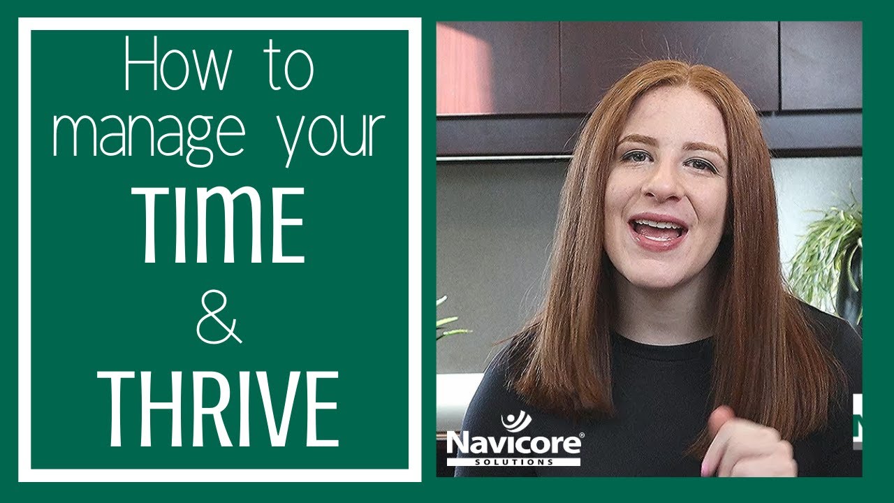 How to Manage YourTime and Thrive - YouTube