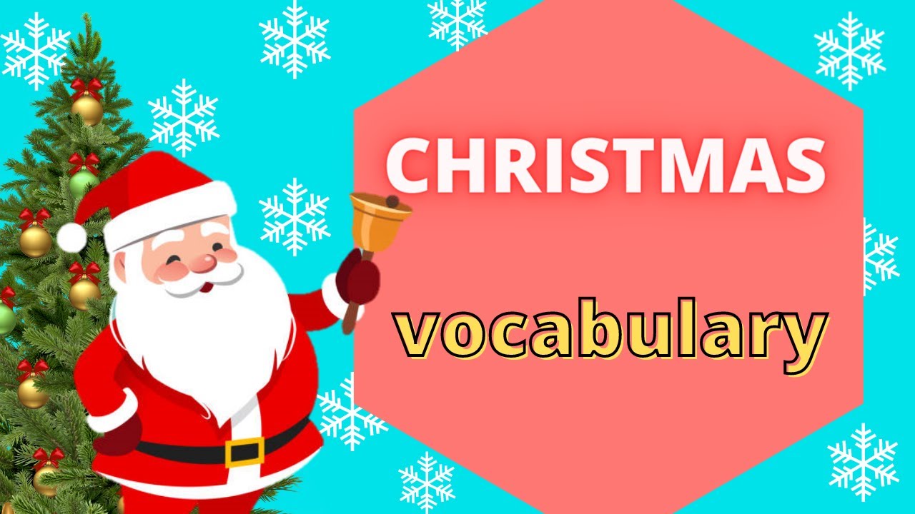 Vocabulario de Navidad- Inglés para niños (English for kids ...