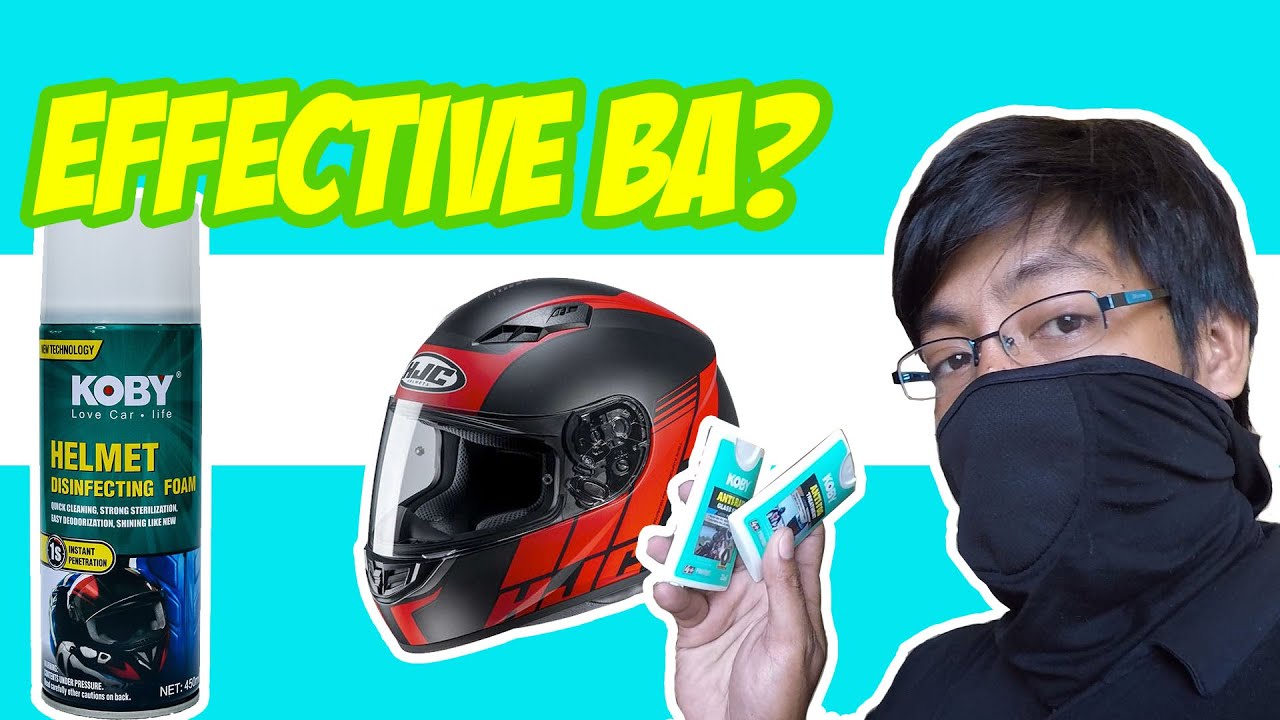 Effective nga ba? | Koby disinfecting foam | Anti-rain | Anti-fog - YouTube