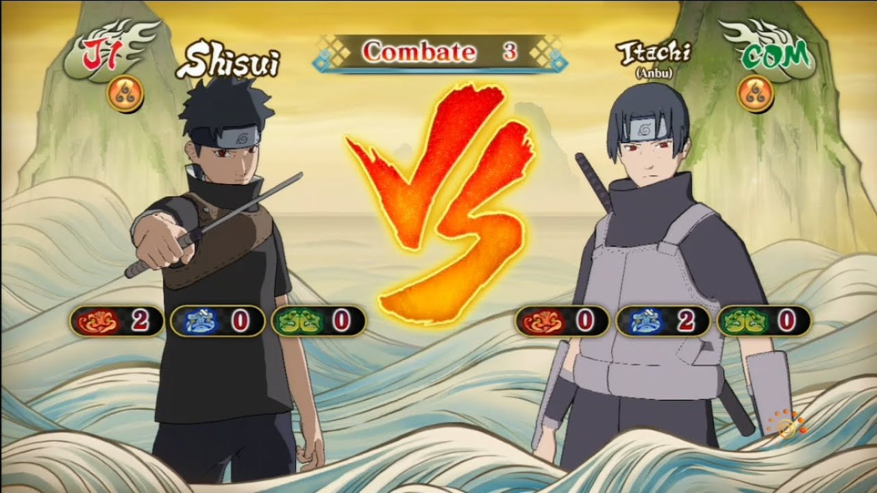 Naruto Shippuden: Ultimate Ninja Storm Revolution - Shisui vs Anbu ...