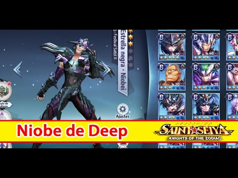 Análisis Rápido Niobe de Deep || Saint Seiya Awakening - YouTube