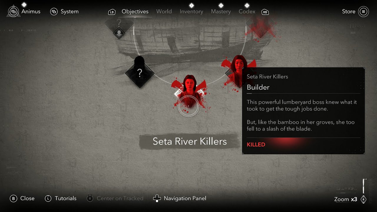 BUILDER DLC Target: NEW UPDATE - Assassins Creed Shadows Assassination Target Location River ...