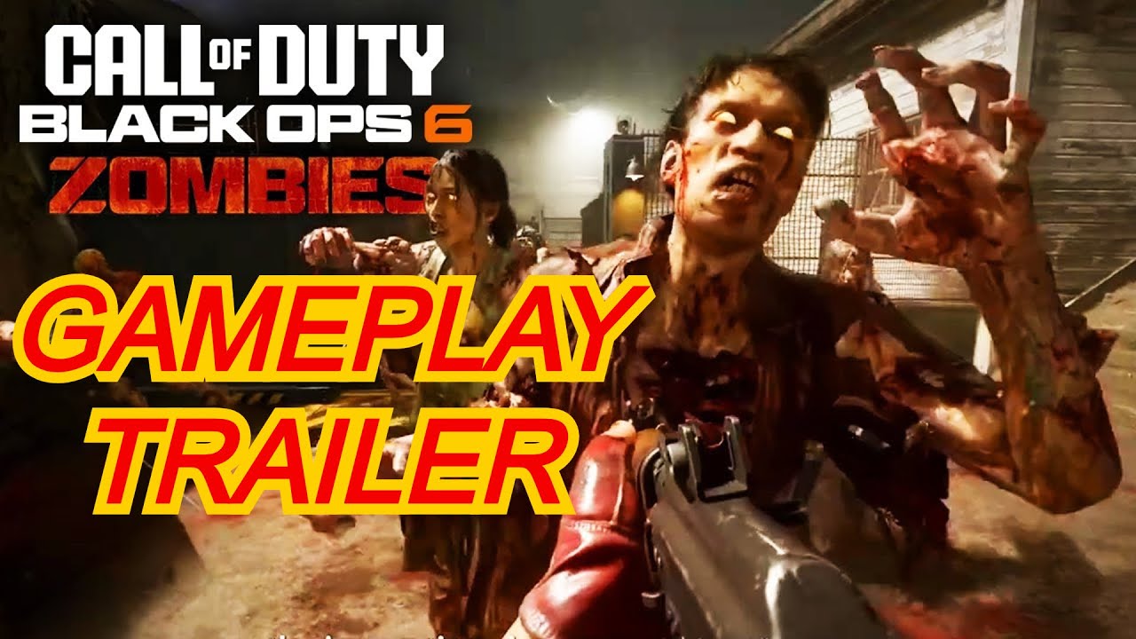 TRAILER GAMEPLAY ZOMBIES BLACK OPS 6 + COD NEXT FECHAS OFICIALES - YouTube