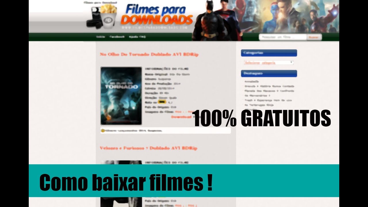 Como baixar filmes Grátis e Fácil ! (Lançamentos e muito mais) 2015 ...