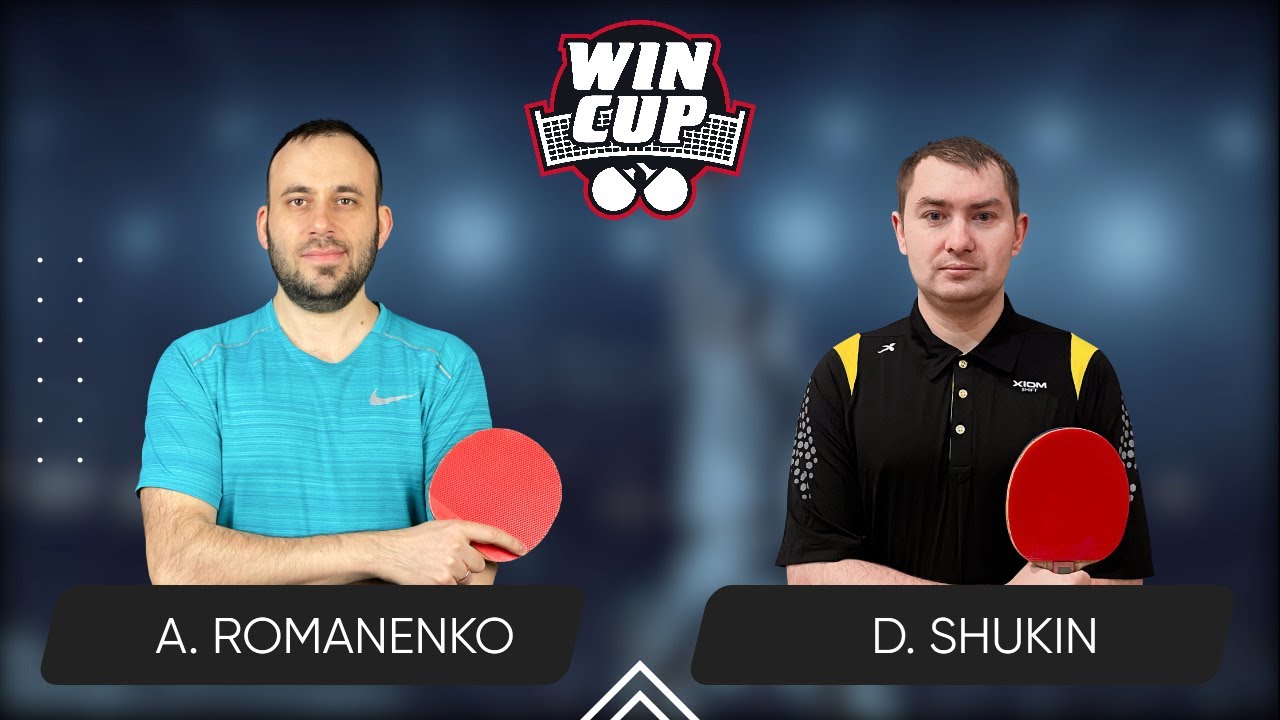 02:05 Andrii Romanenko - Dmytro Shukin West 7 WIN CUP 05.07.2024 | Table Tennis WINCUP - YouTube