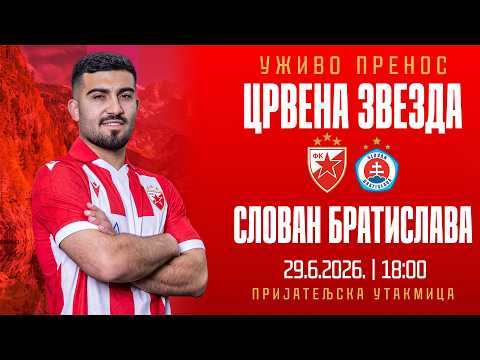 Пријатељска утакмица: Црвена звезда - Слован Братислава 1:1