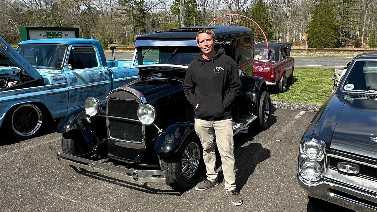 First Car Show Of The Season, StreetRod / Paramotor Time! - YouTube