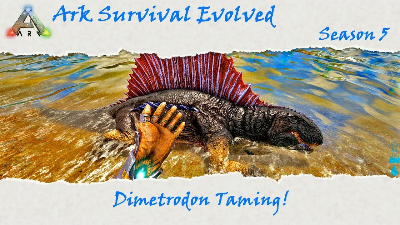 Ark Survival Evolved S5E32: Dimetrodon taming and breeding! - YouTube