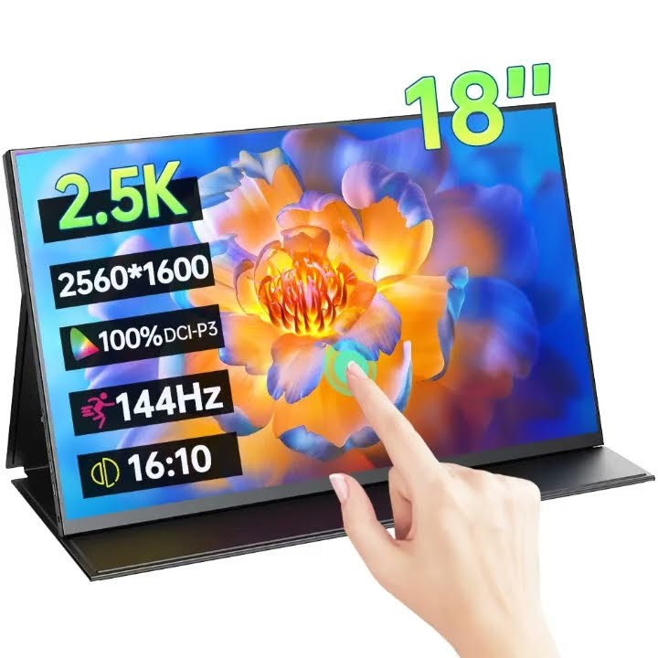 18 Inch Touchscreen | Portable Monitor | Skyzone Store - YouTube