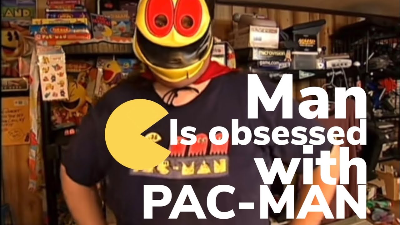 Man is obsessed with Pac-Man - YouTube