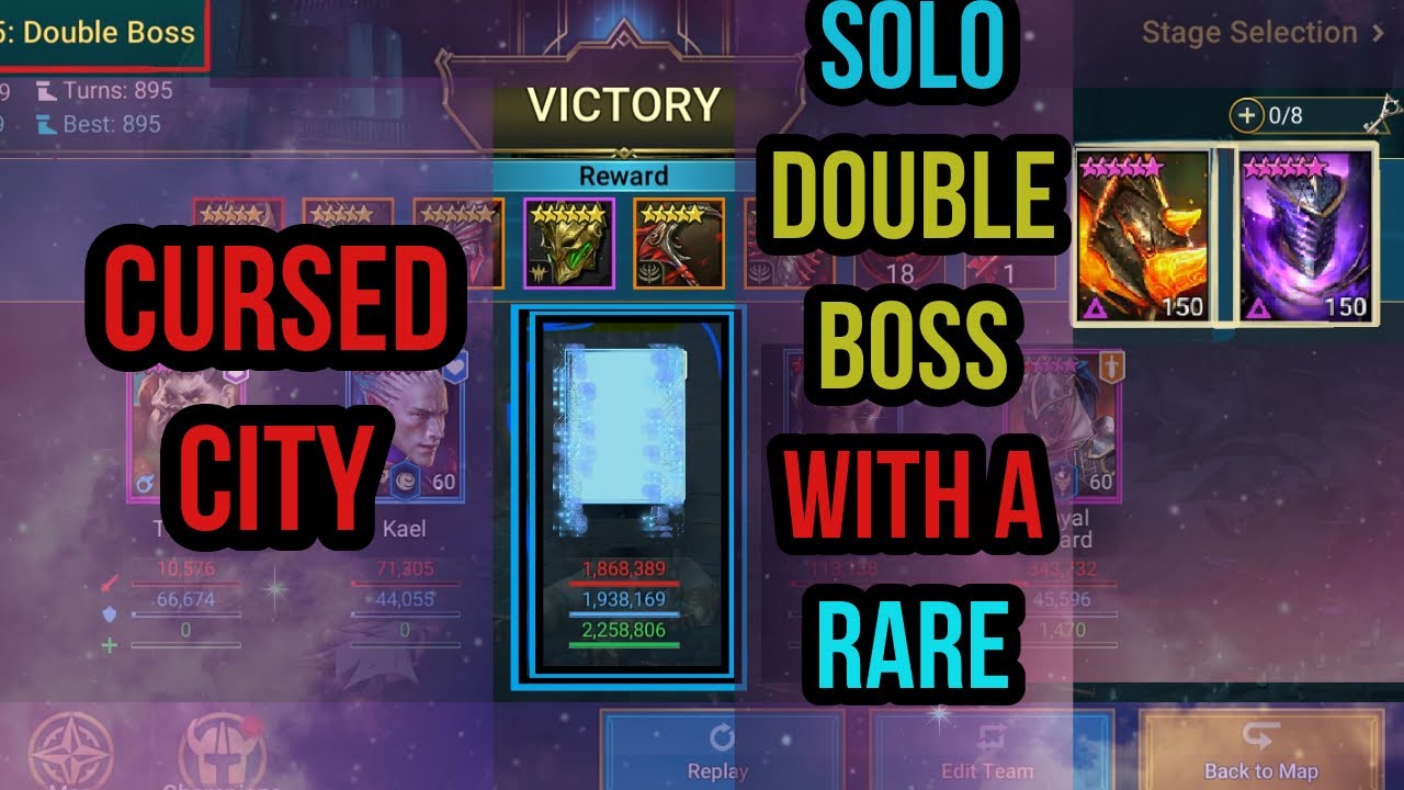 Solo the Double boss with this rare in Cursed City - Raid Shadow ...