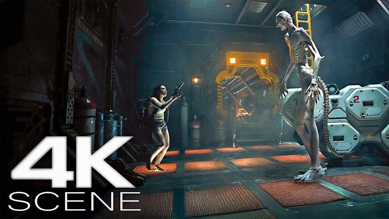 First Xenomorph/Human Hybrid Scene (2025) The Engineer | Alien Romulus ...