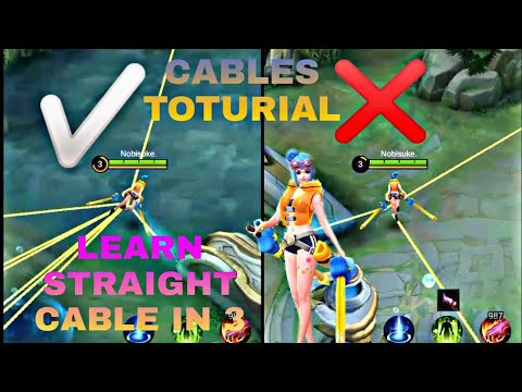 FANNY STRAIGHT CABLE TUTORIAL ||LEARN STRAIGHT CABLE IN 3 MINUTES ...