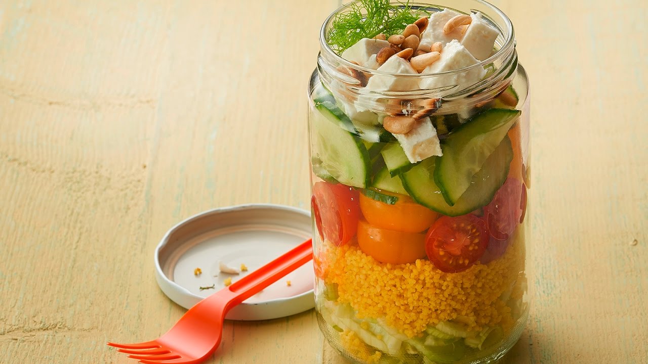 Chochdoch Step-by-step Rezepte: Couscous-Salat to go - YouTube