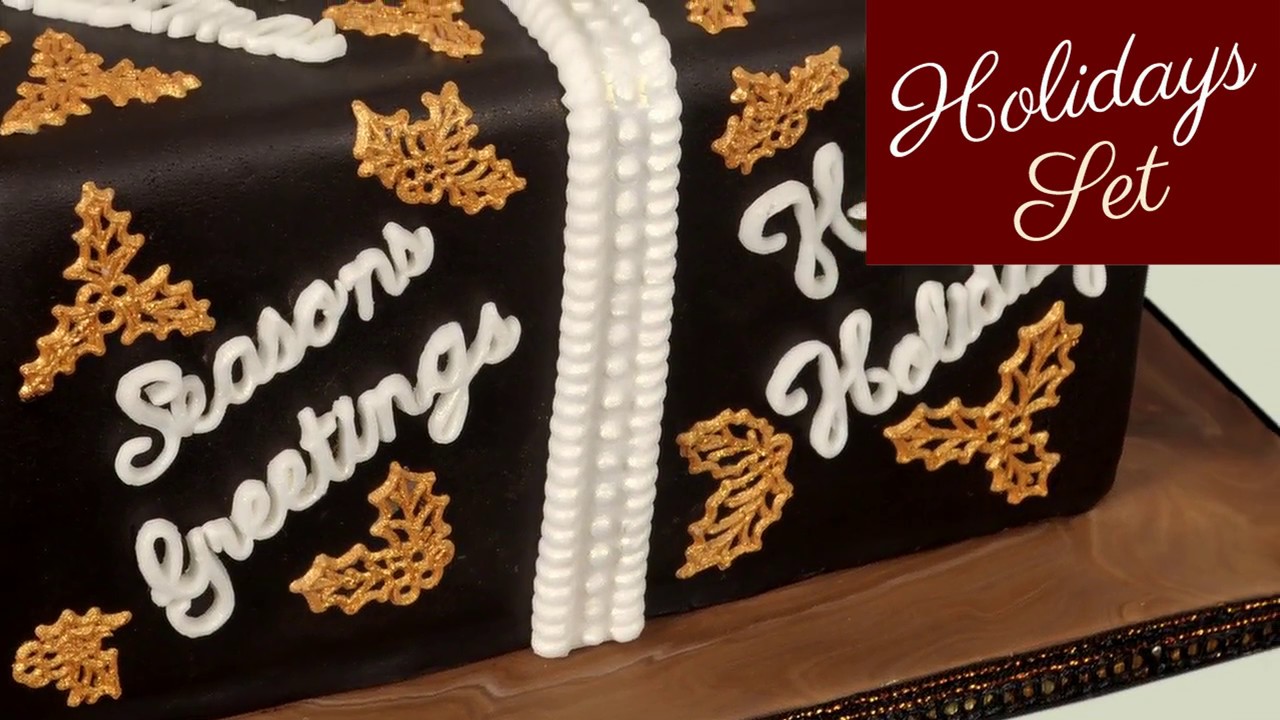 Word Perfect Holidays Set For Cake Decorating - YouTube