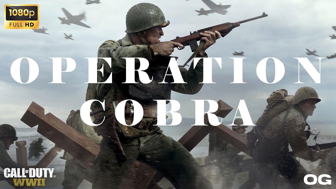 Call of Duty : World War 2 | Operation Cobra | Mission 2 Campaign ...